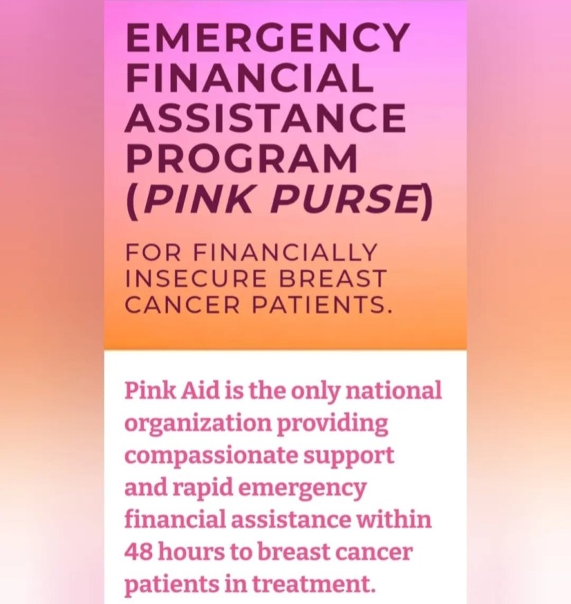 Pink Aid Emergency Community Financial Assistance Program – Unity With ...